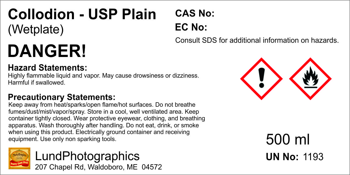 Collodion, Plain USP